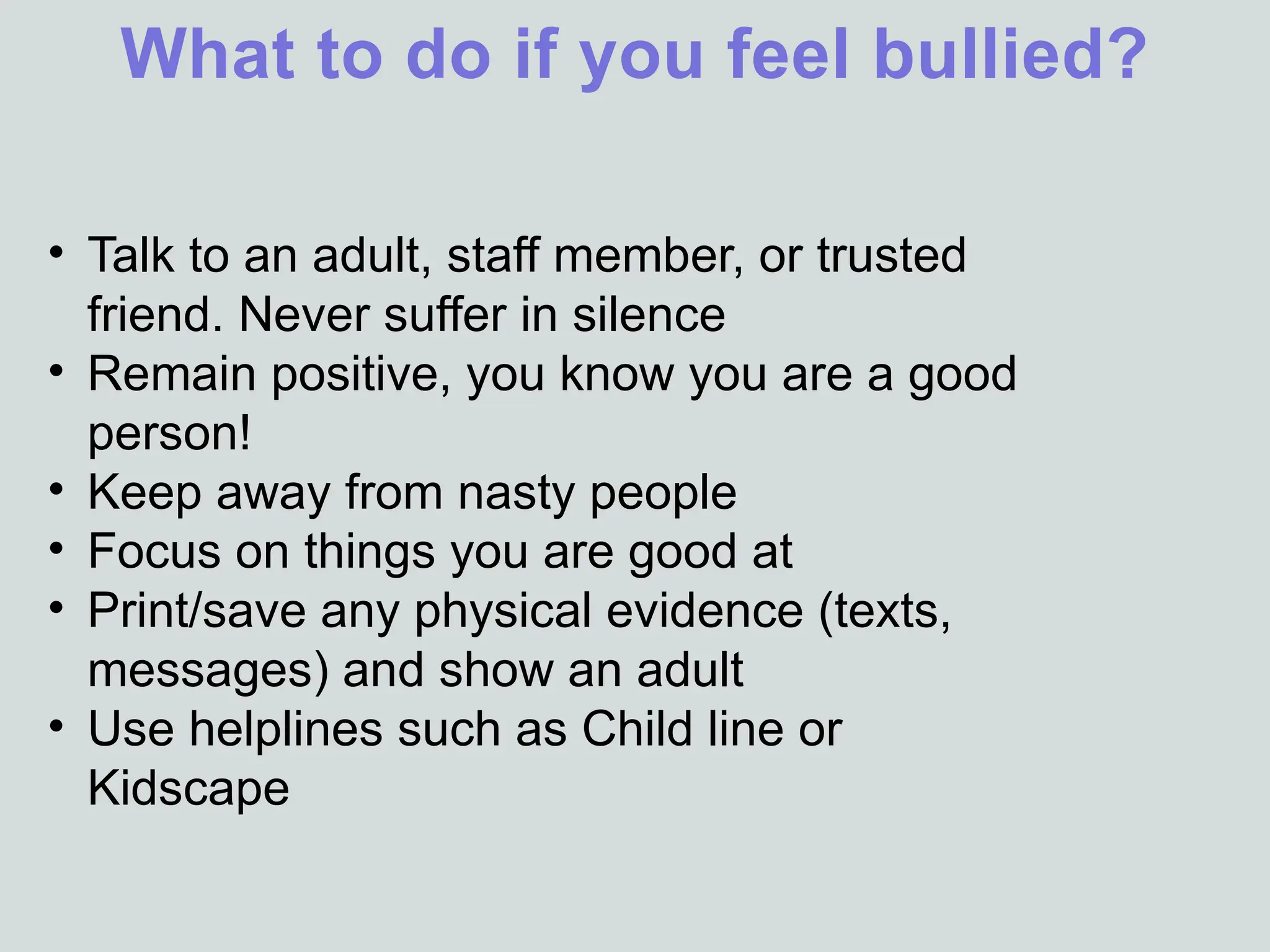 Anti Bullying PowerPoint on bullying ... | PPTX | Crime & Harmful Acts ...