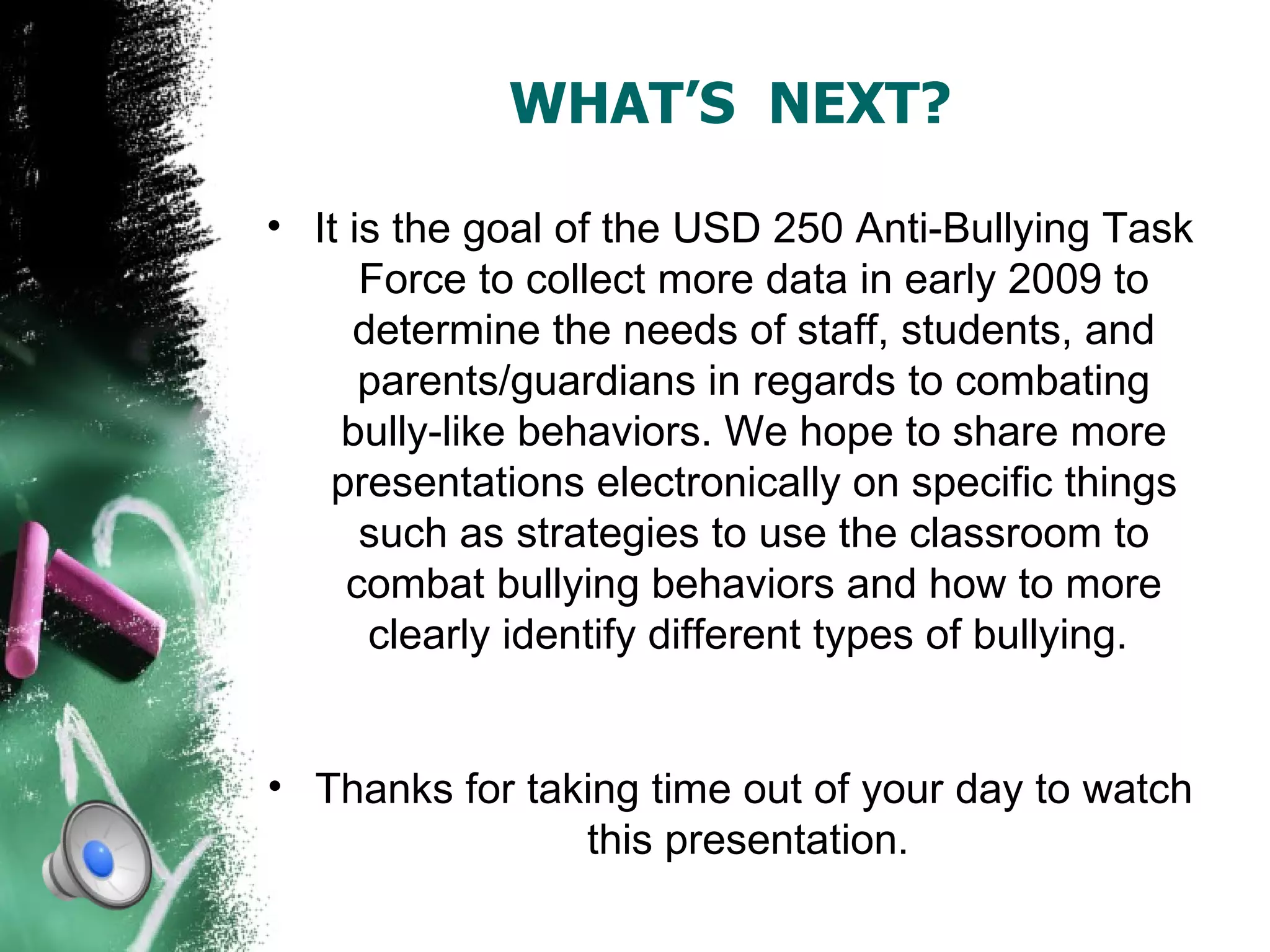 Anti Bullying Presentation | PPT