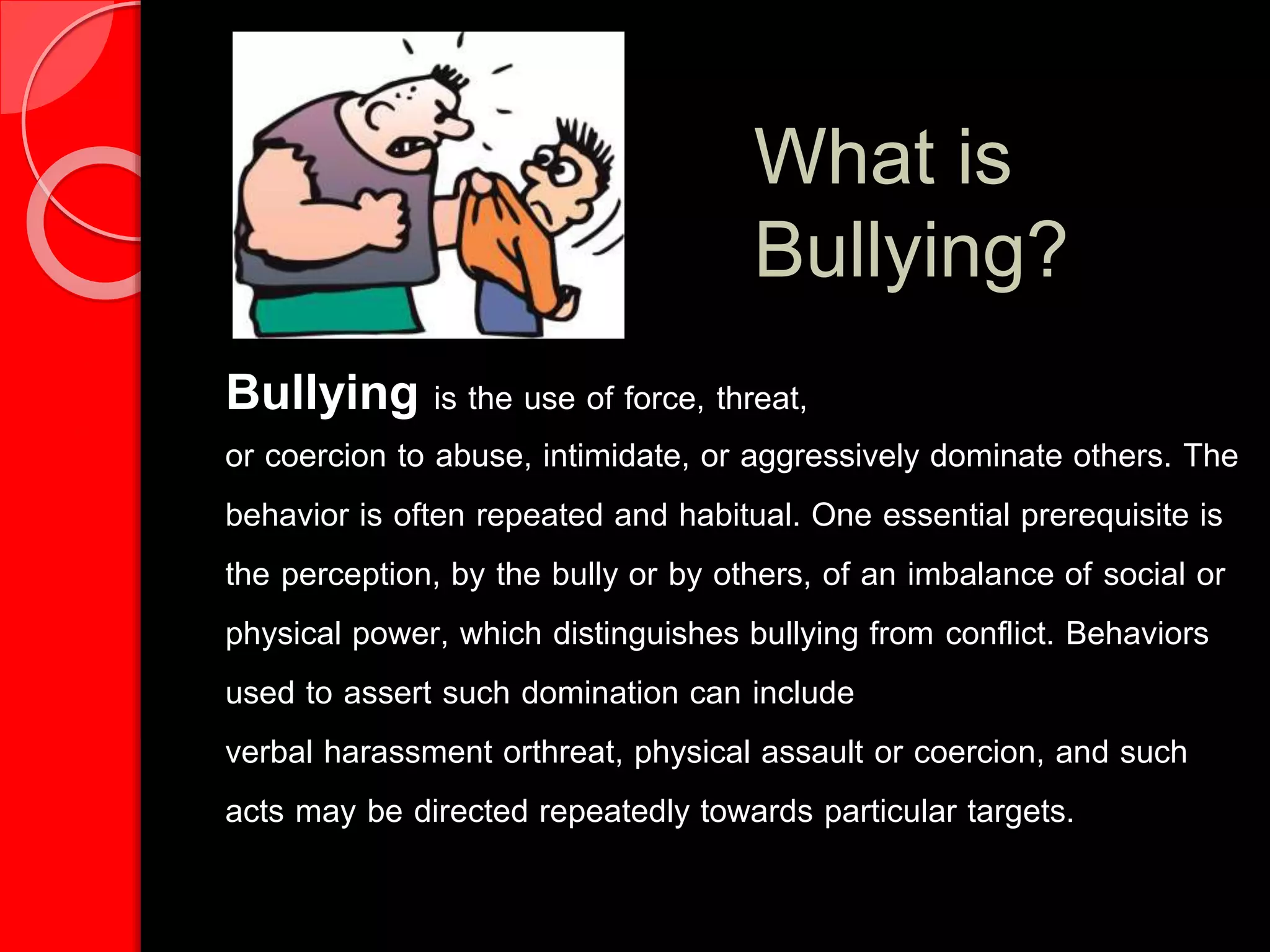 Anti bullying Act Powerpont Presentation | PPTX
