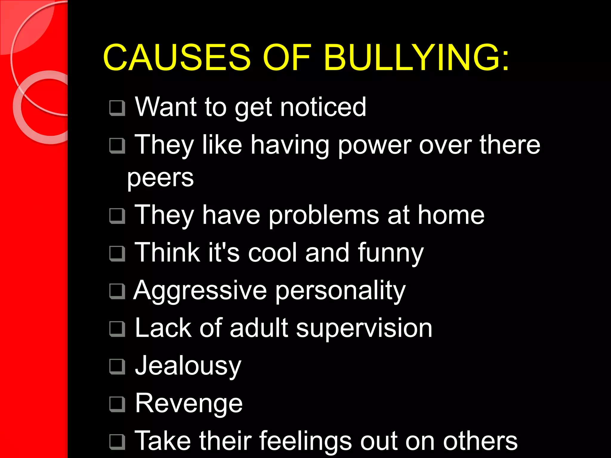 Anti bullying Act Powerpont Presentation | PPTX