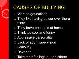 Anti bullying Act Powerpont Presentation | PPTX