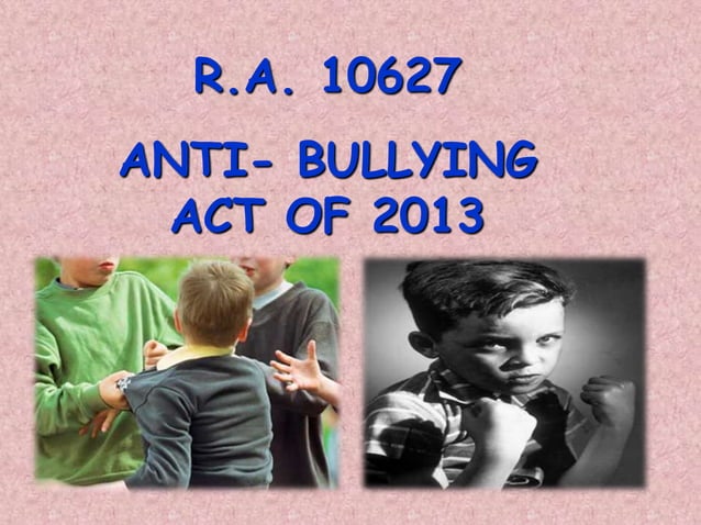 ANTI BULLYING PRESENTATION.ppt