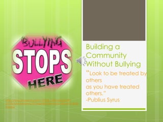 Antibullying slideshow | PPSX