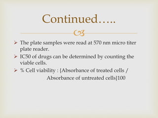 Preclinical trial for Anticancer drugs | PPTX