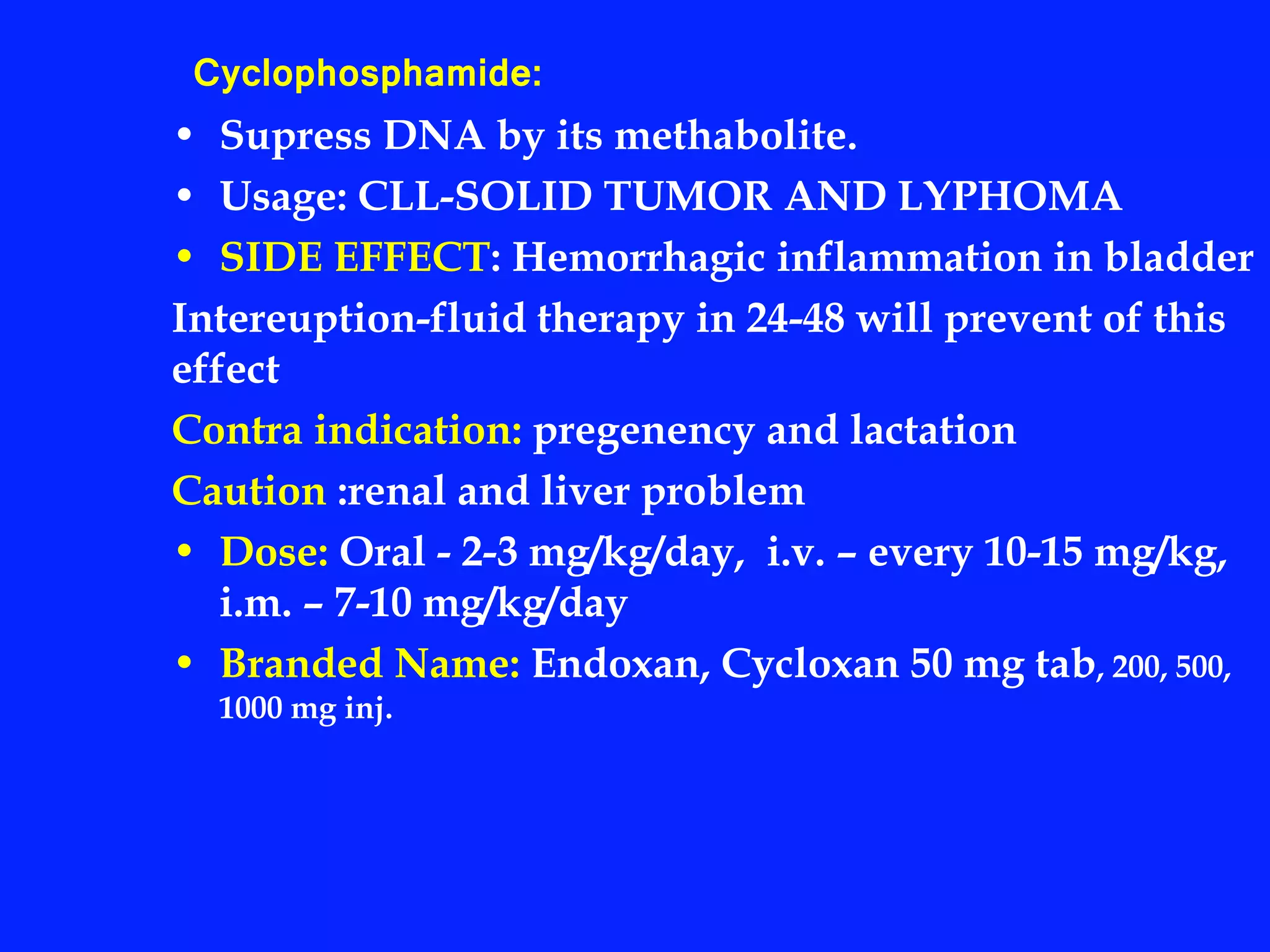 Anti cancer drugs | PPTX