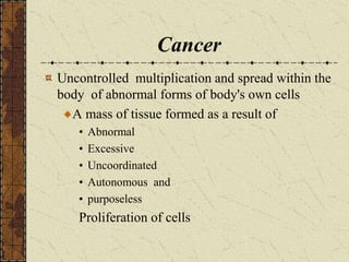 Anticancer ppt of pharmacology b pharmacy | PPT