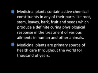 Anti cancer activity of medicinal plant | PPTX