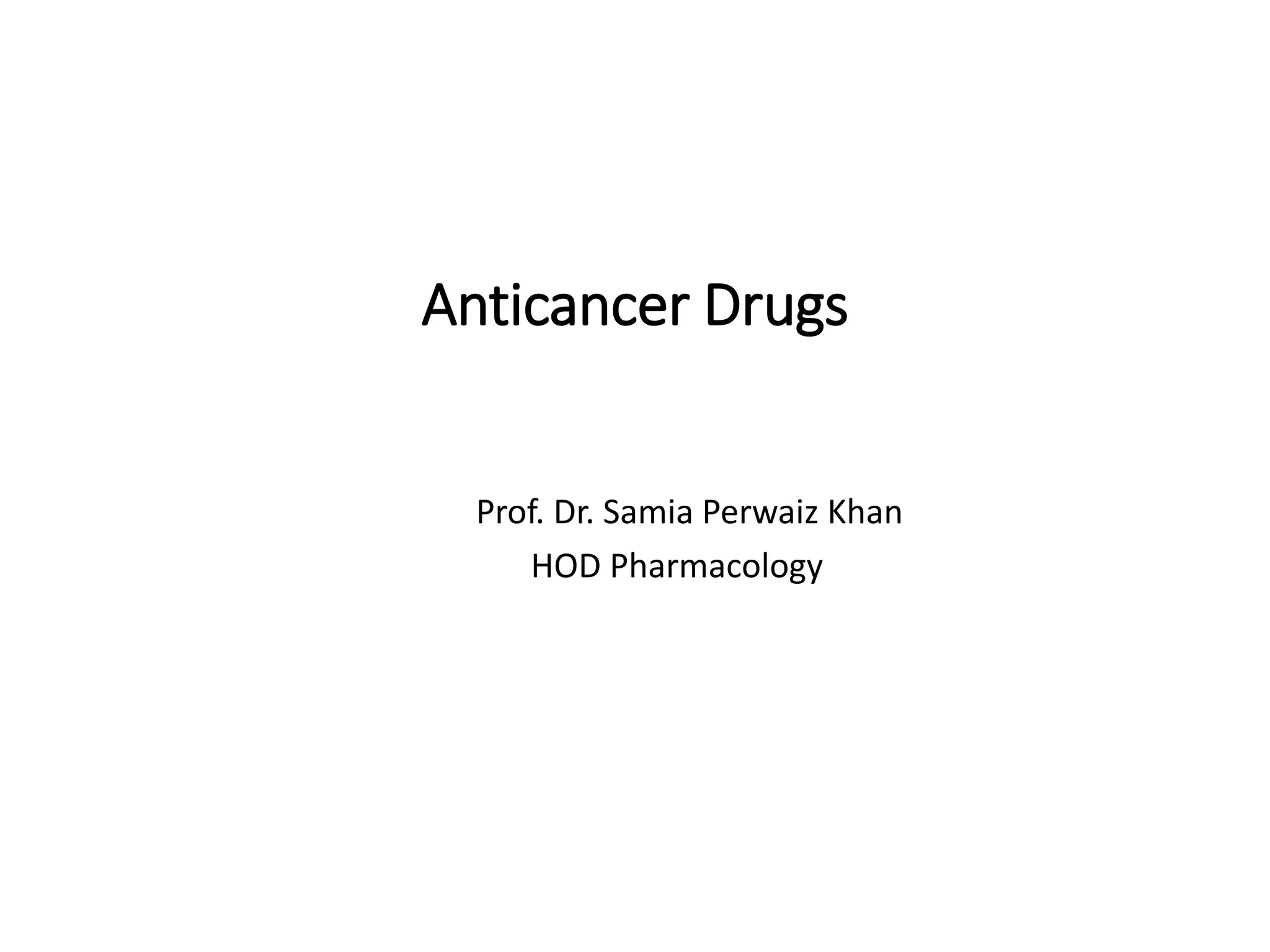 Anticancer agents.ppt