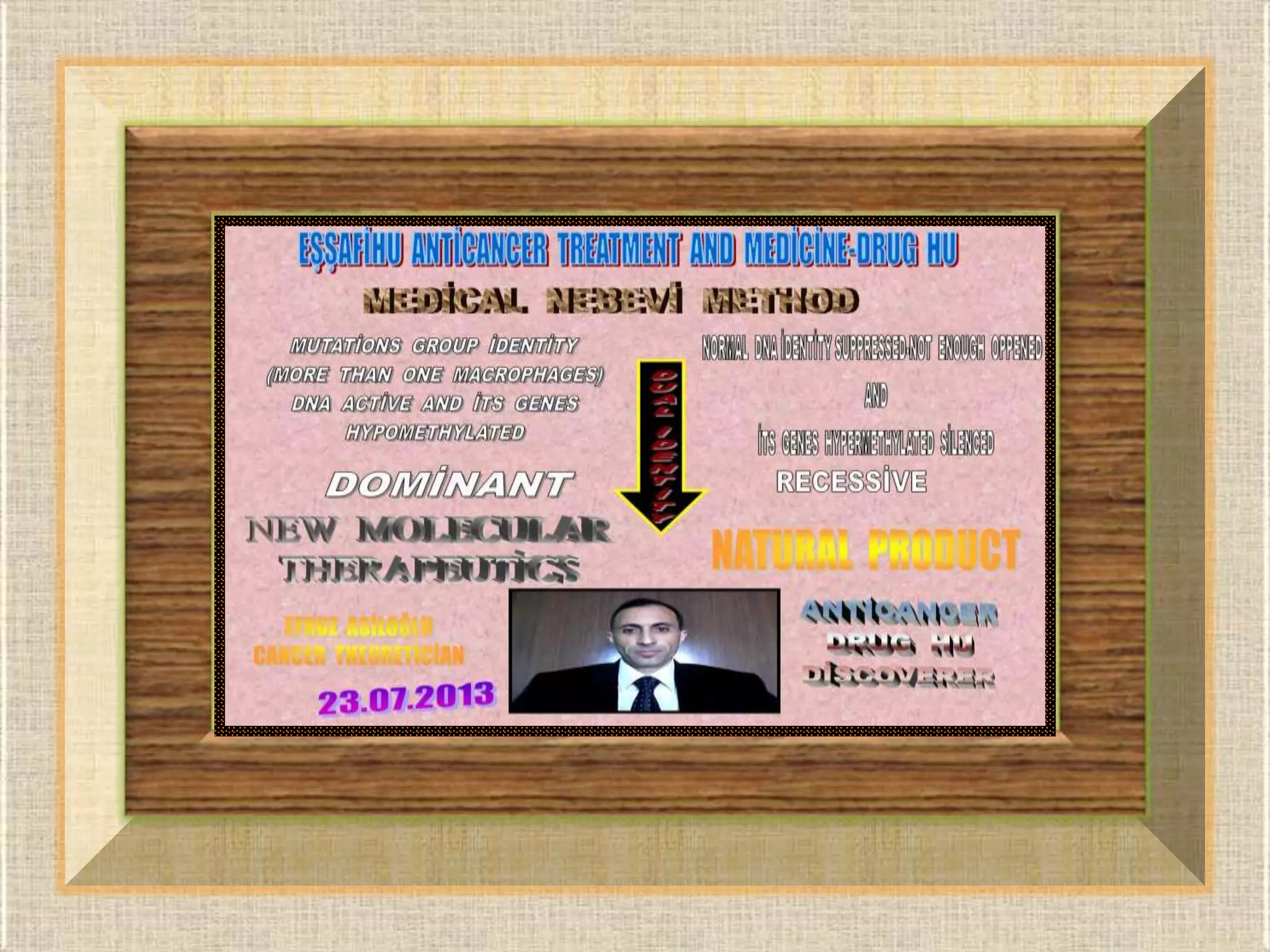 Anti̇cancer drug hu di̇scovery frame 7 | PPTX