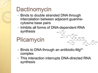 Anti cancer drugs | PPTX | Cancer | Diseases and Conditions