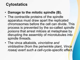 Anticancer drugs history , classification, mechanism of action and ...