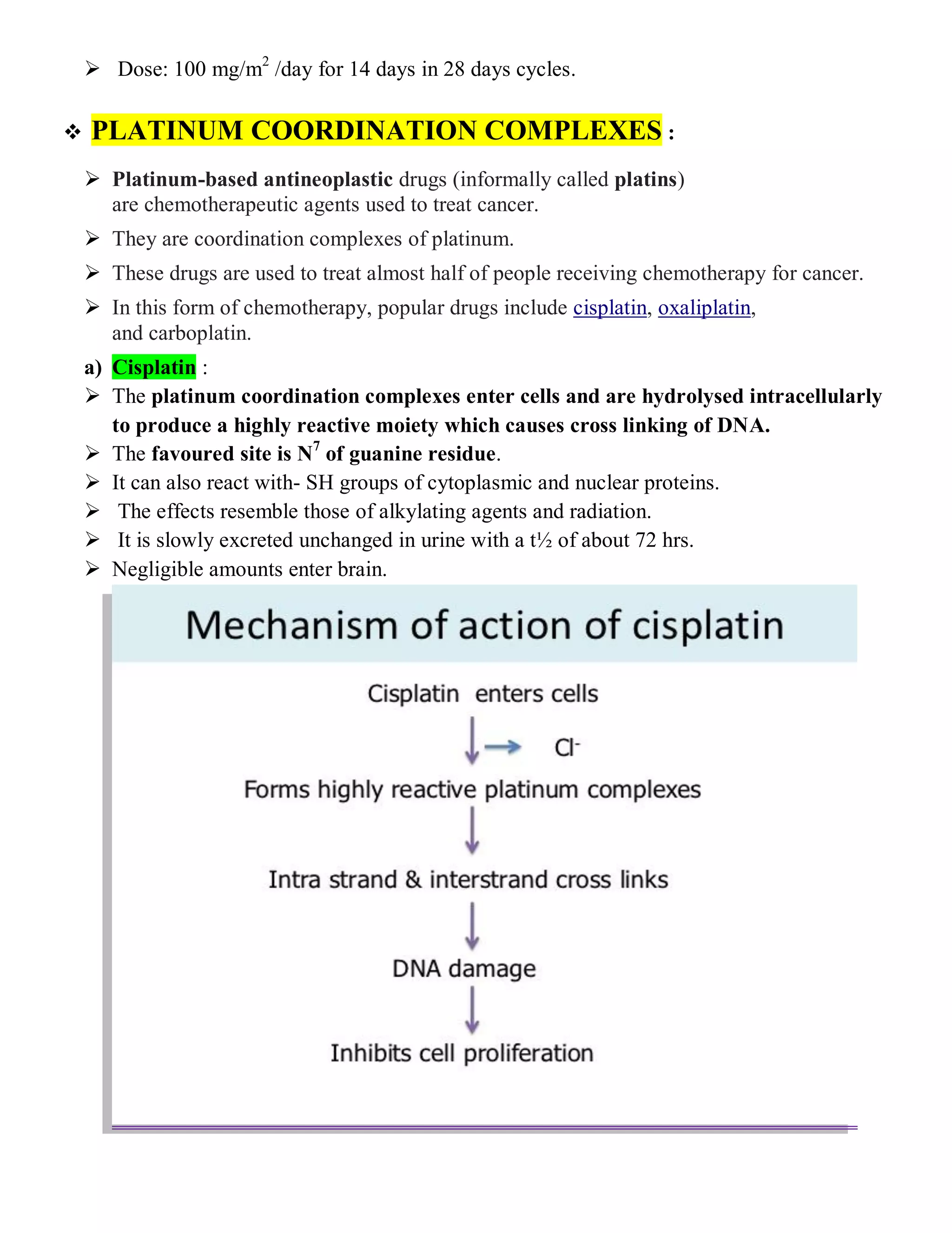 Anticancer drugs: Classification , general toxicity and Alkylating ...