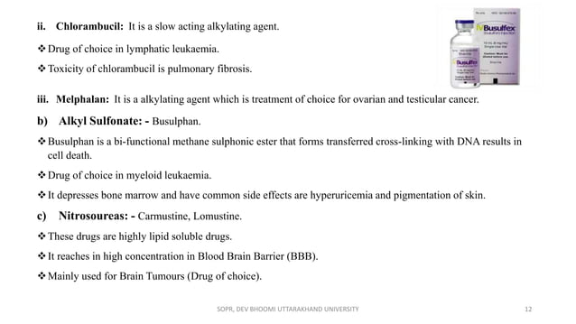 CLASSIFICATION OF ANTI - CANCER DRUGS.pptx