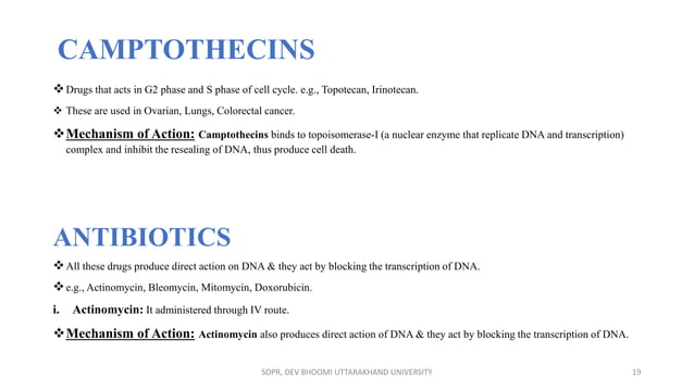 CLASSIFICATION OF ANTI - CANCER DRUGS.pptx