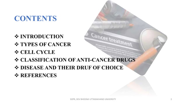 CLASSIFICATION OF ANTI - CANCER DRUGS.pptx