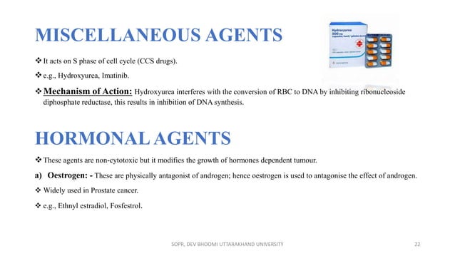 CLASSIFICATION OF ANTI - CANCER DRUGS.pptx