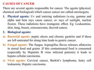 Anticancer drugs persentation | PPTX