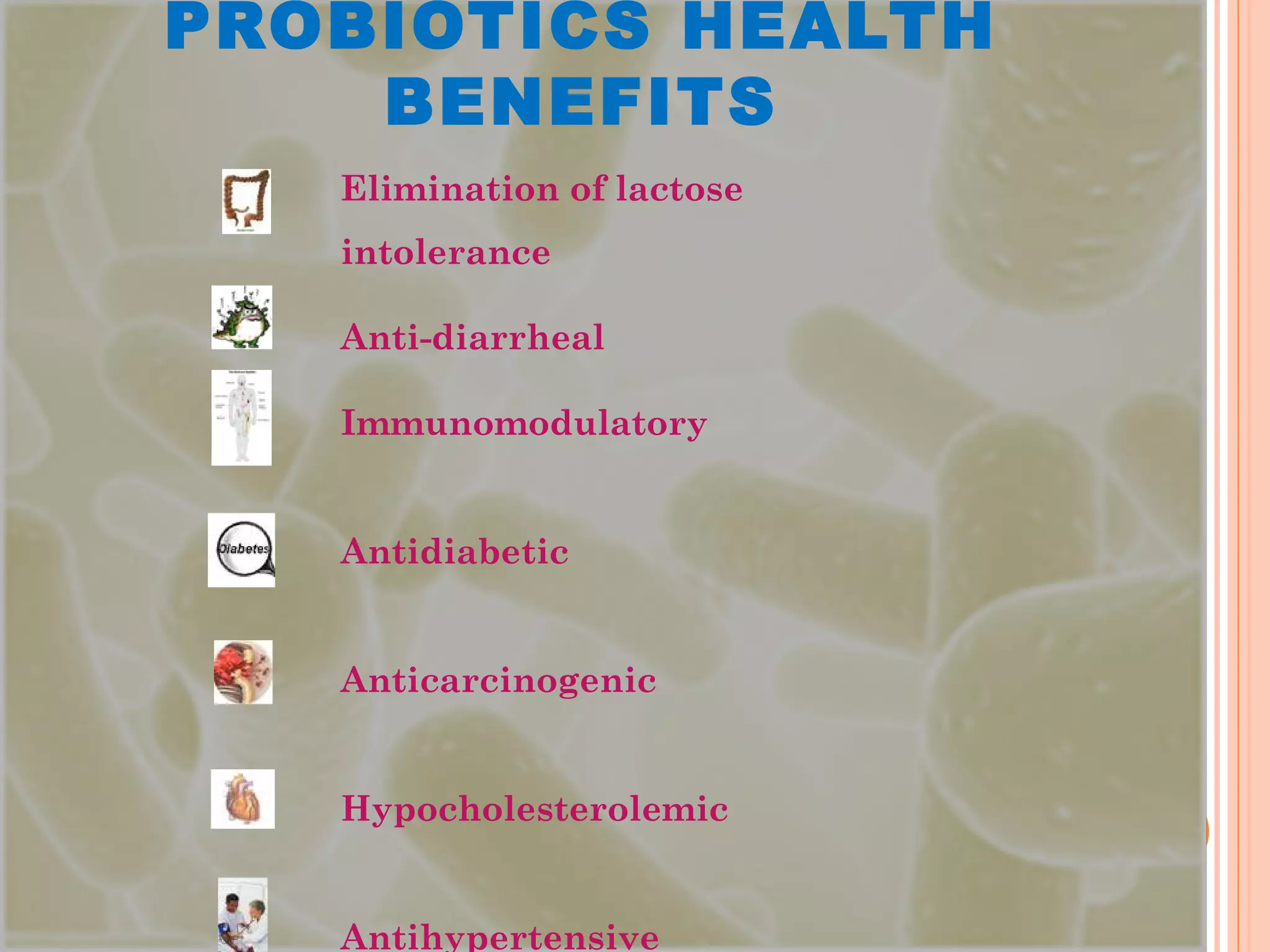 Anticarcinogenic properties of probiotics | PPT