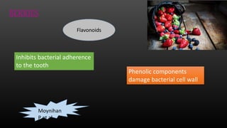 Anticariogenic foods | PPTX