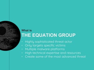 The Equation Group & Greyfish | PDF