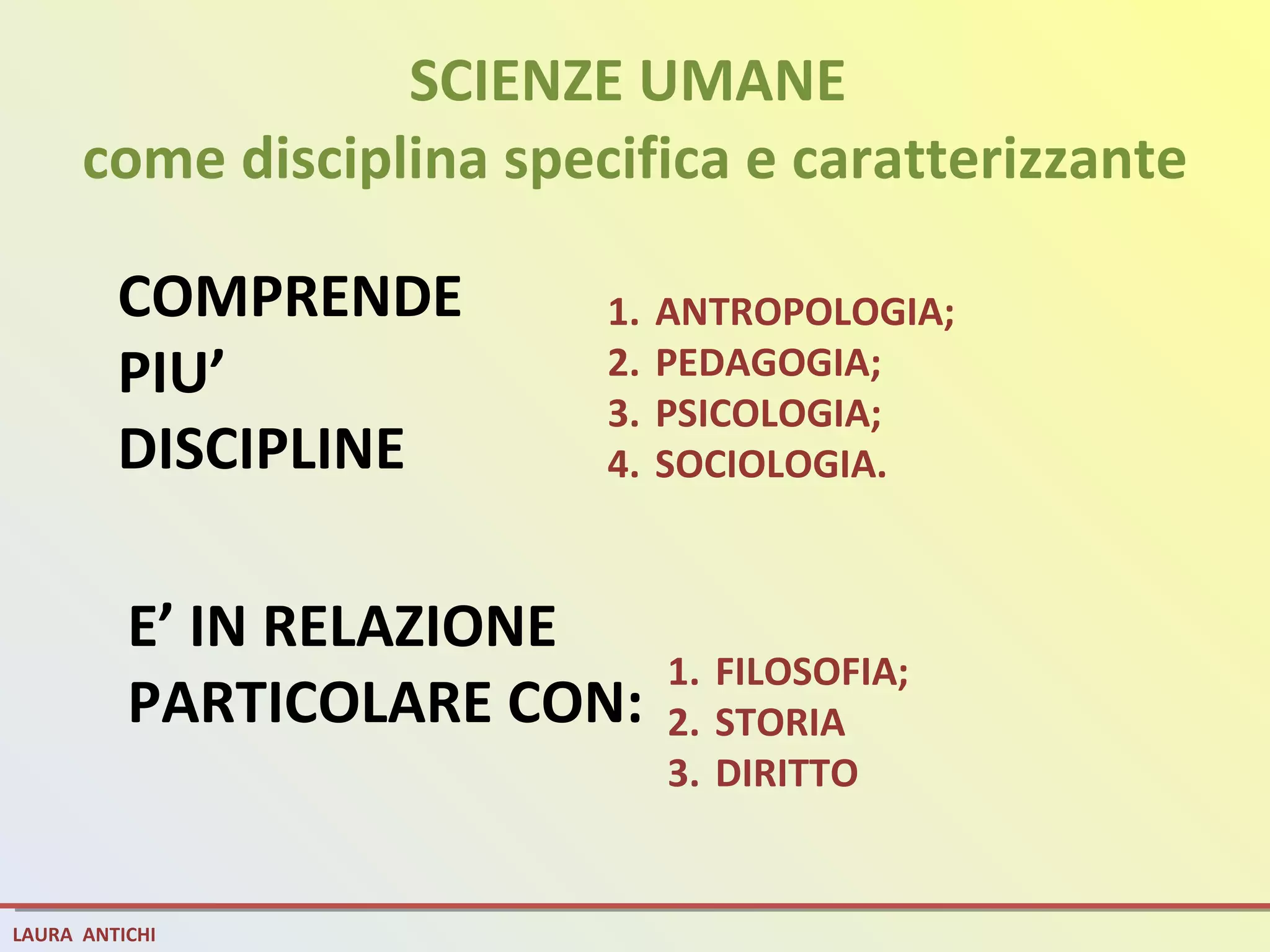 Antichi pres scienze_umane | PPT