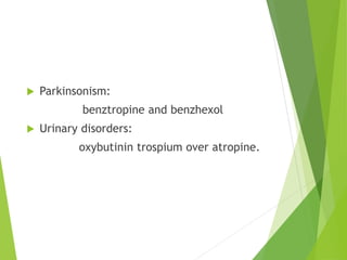 Anticholinergic drugs (Pharmacology) for medical dental and nursing ...