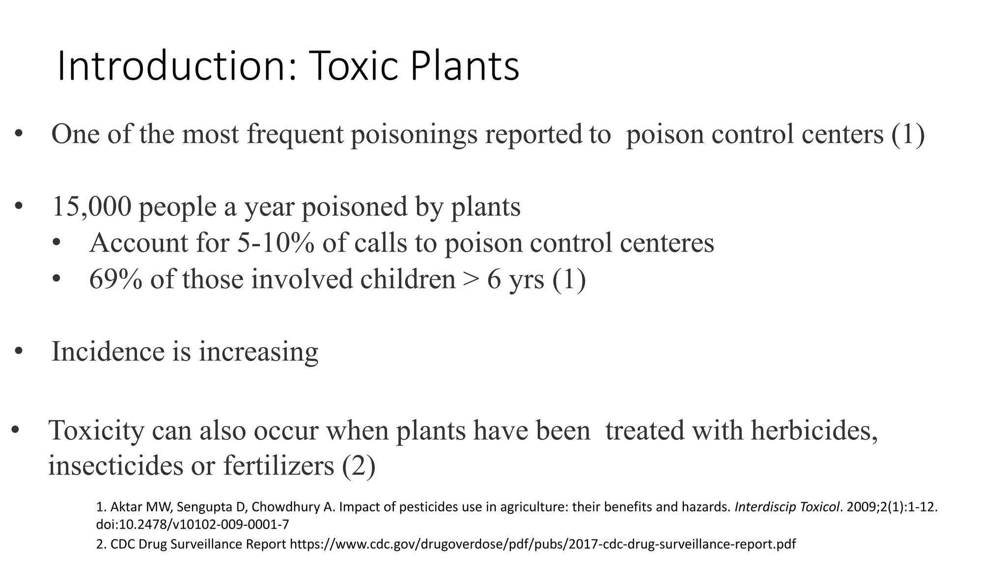 Anticholinergic plant poisoning final | PPTX