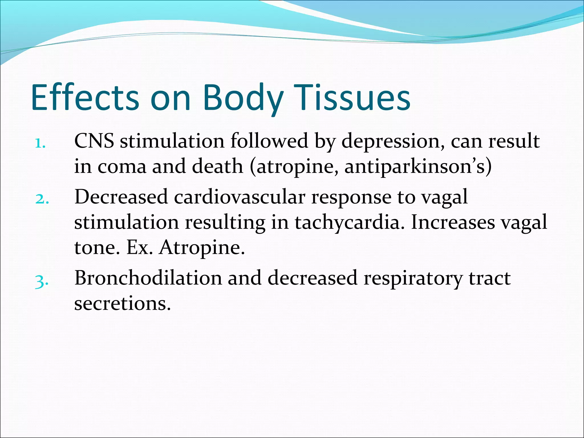 Anticholinergics | PPT