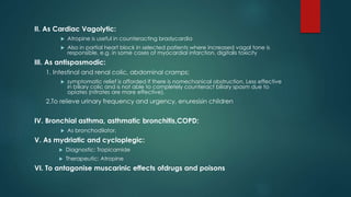 Anticholinergics | PPTX