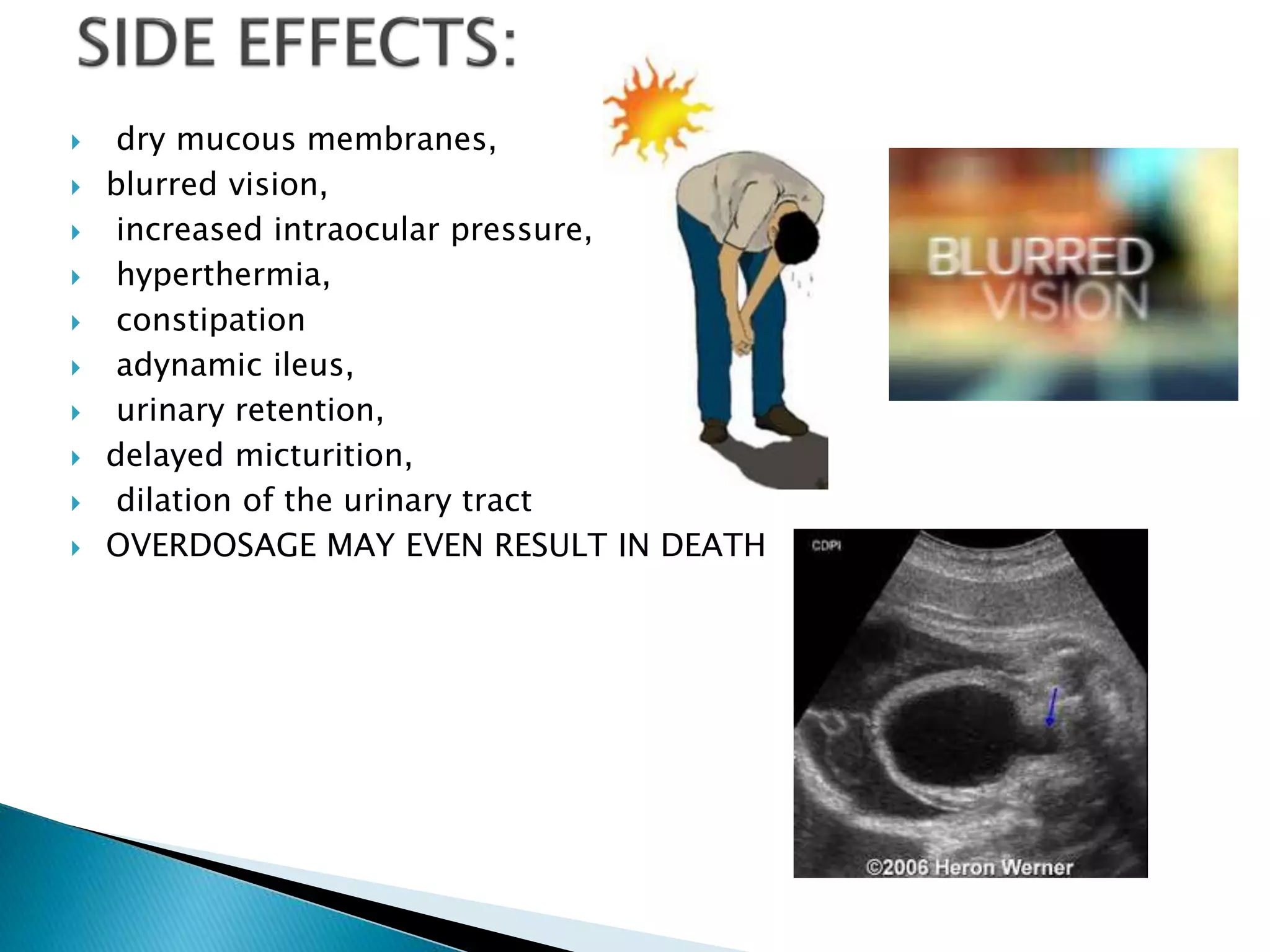 Action of anticholinergics on Genito-urinary System | PPTX