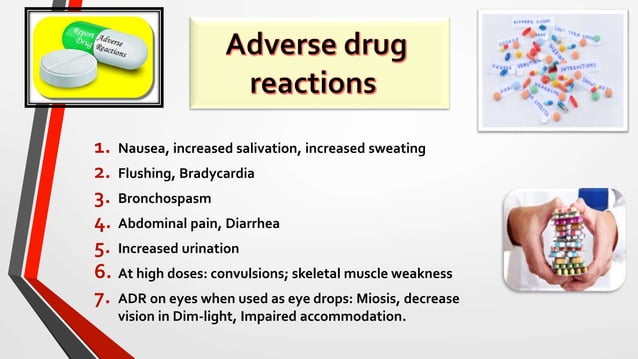 Anticholinesterase | PPTX | Chemistry | Science