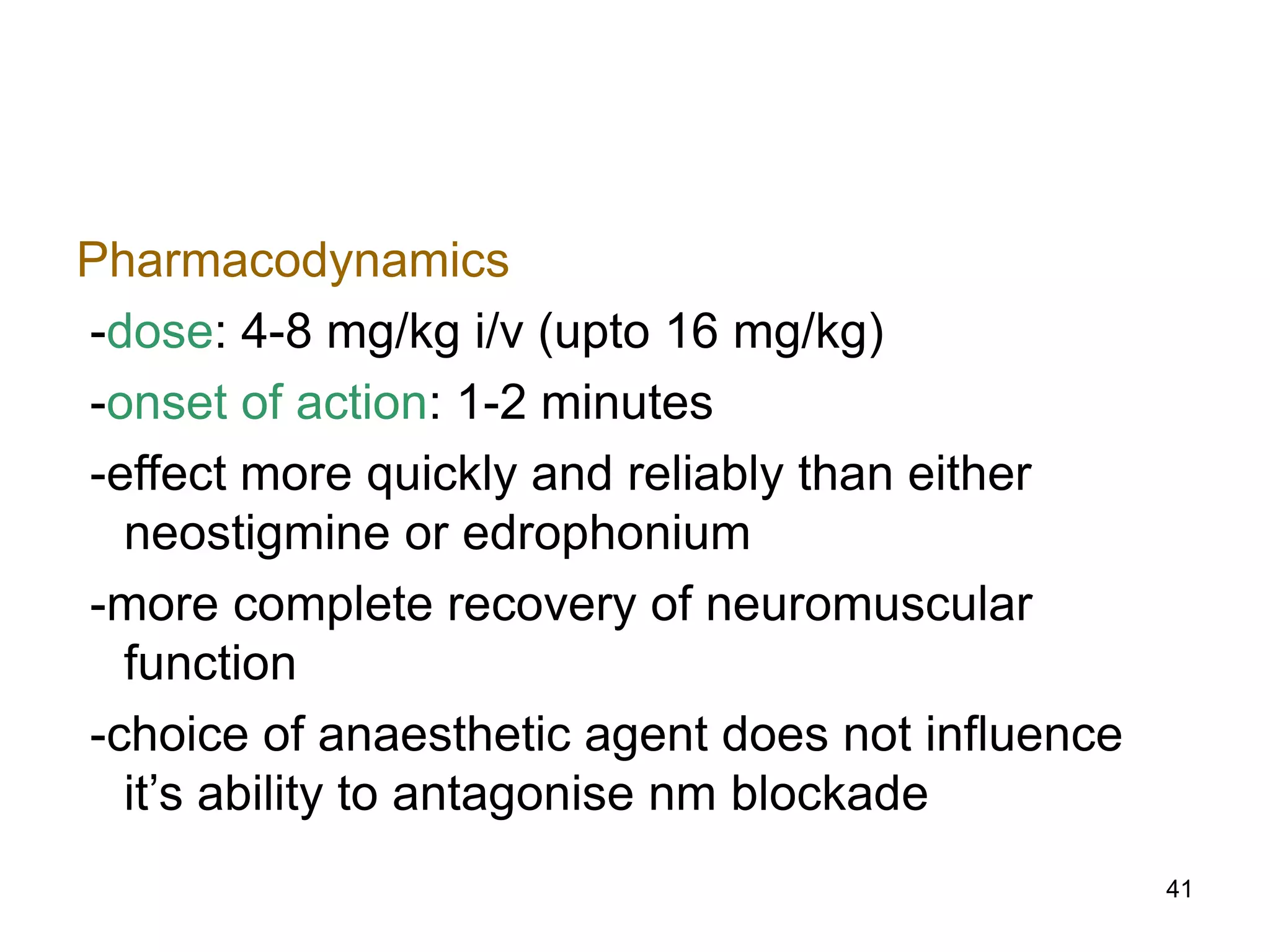 ANTICHOLINESTERASE DRUGS | PPT