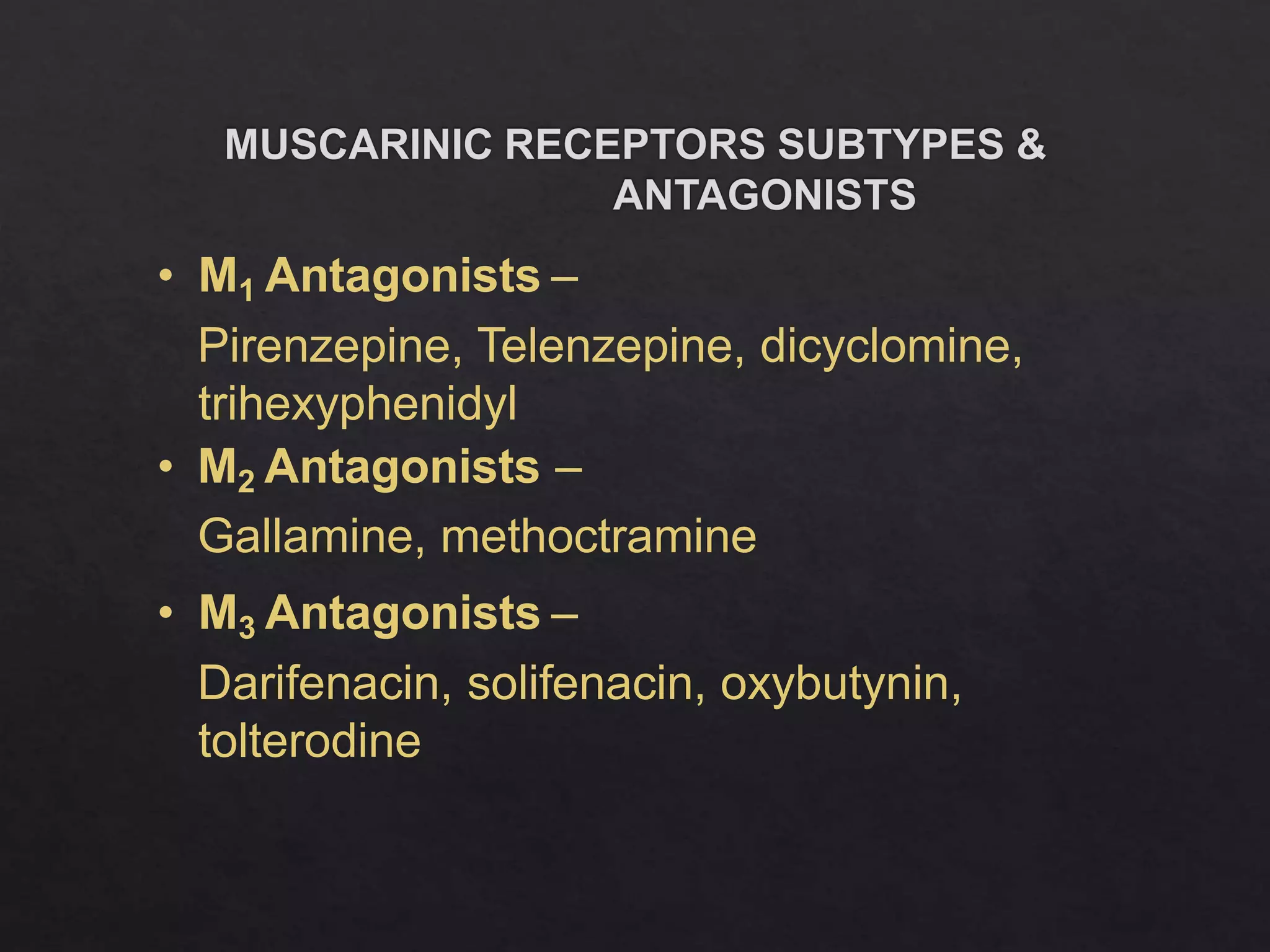 Anticholinergic Drugs by Dr.Pawan | PPTX