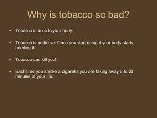 Smoking & Tobacco Use Prevention & Persuasion | PPT