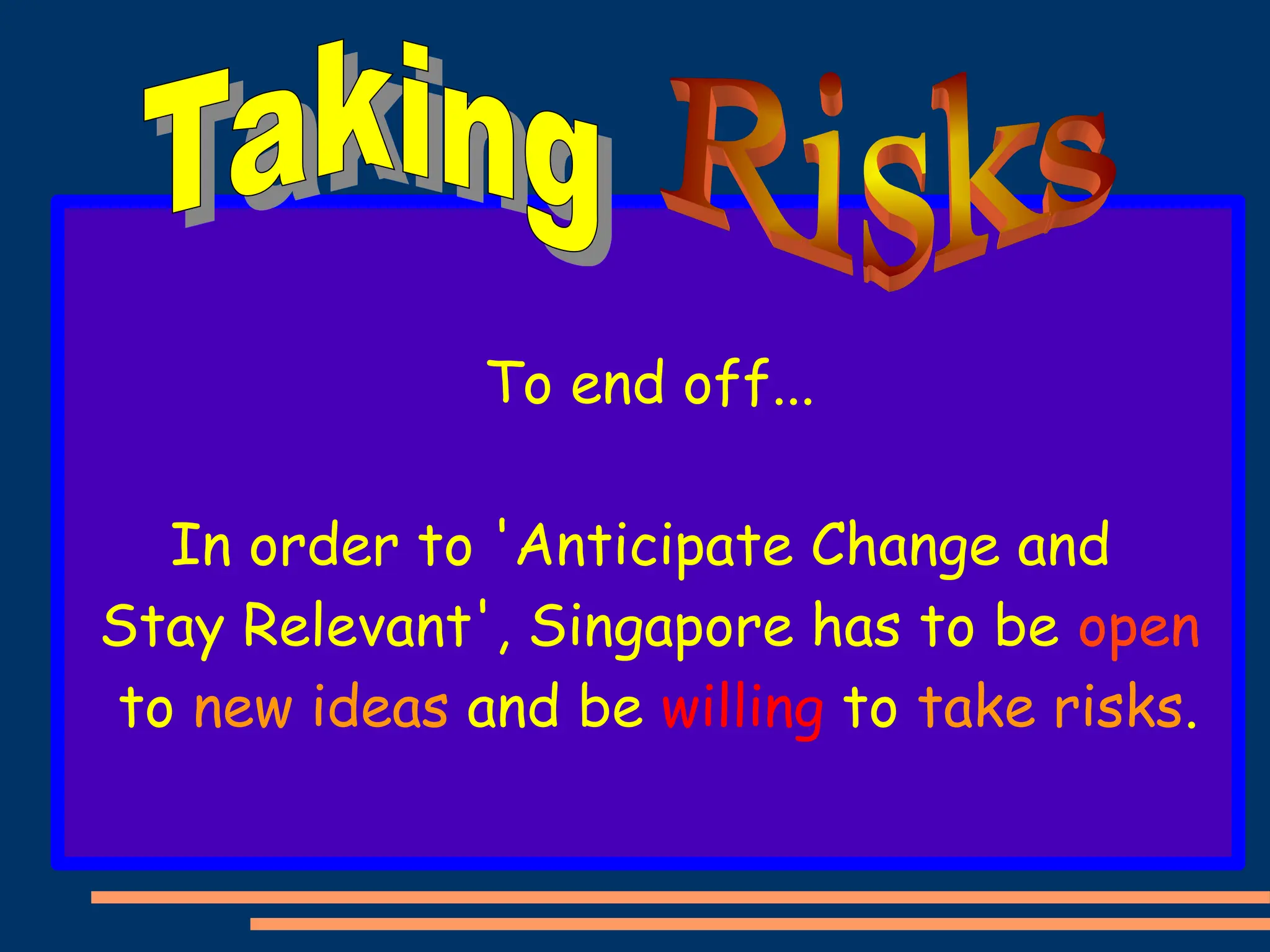 Anticipate Change and Stay Relevant Slides | PPT