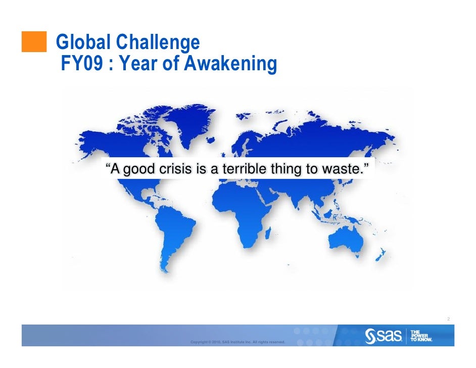 Anticipate & Manage Change with Business Analytics