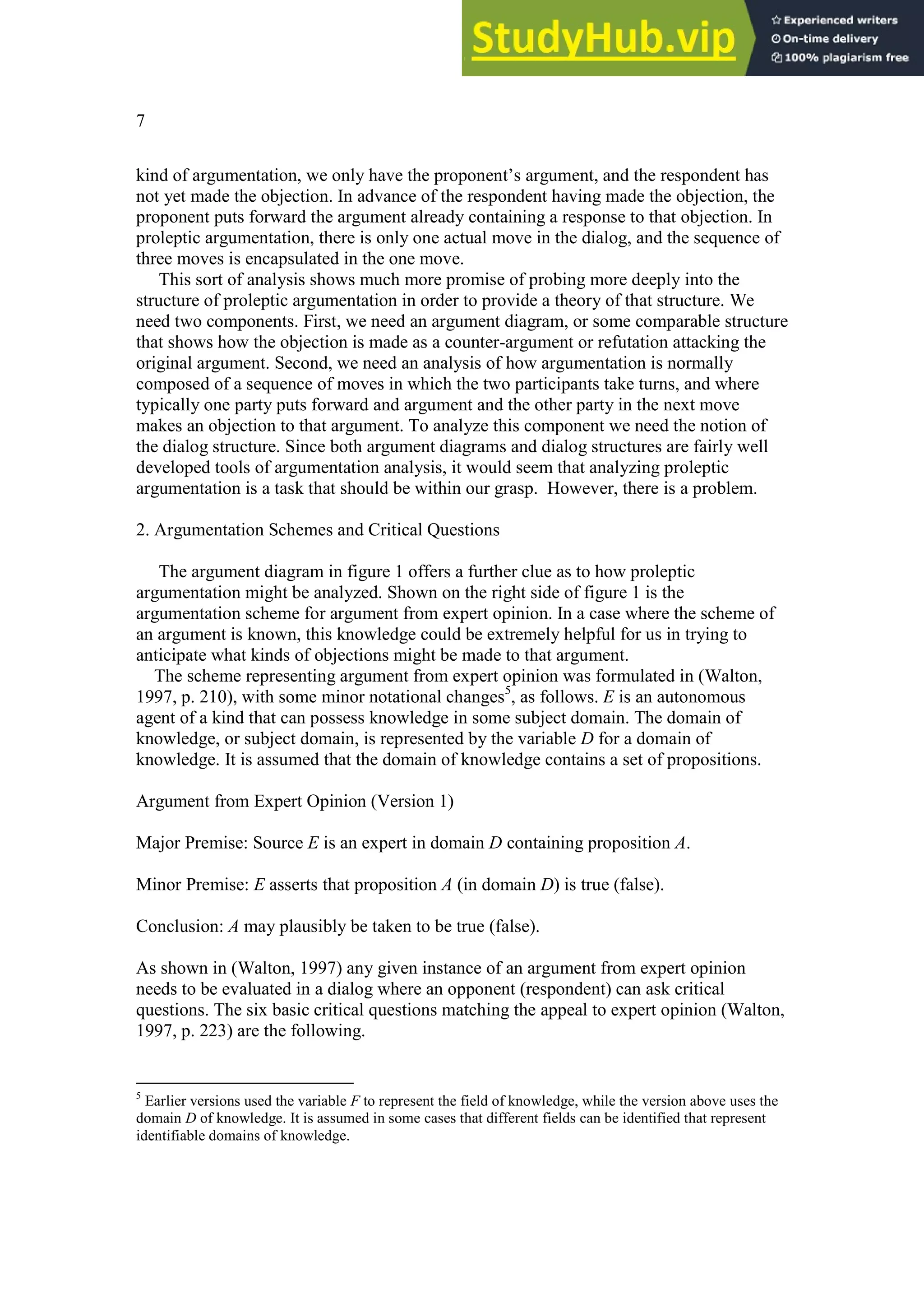 Anticipating Objections In Argumentation | PDF