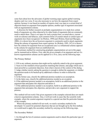 Anticipating Objections In Argumentation | PDF