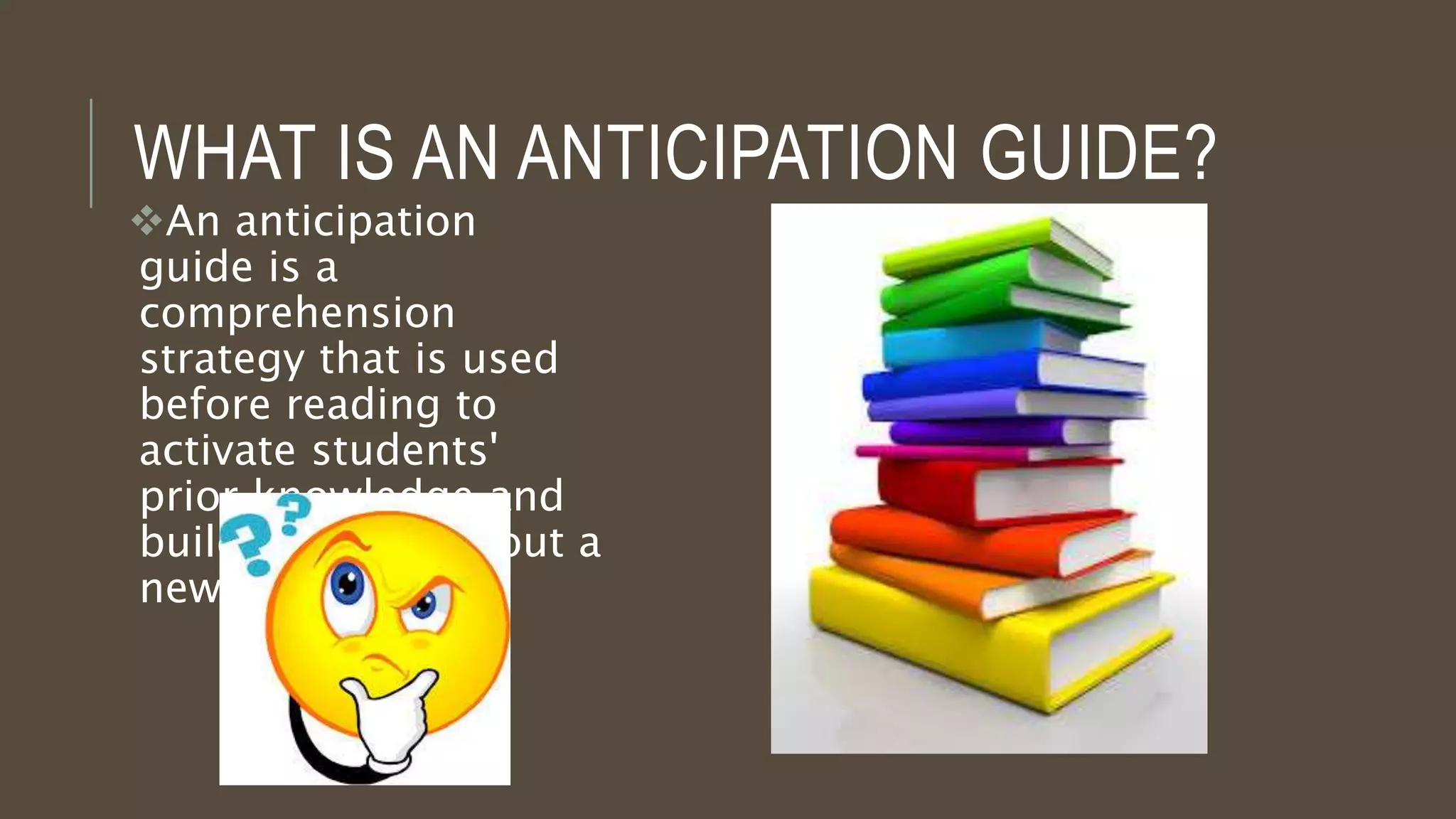 Anticipation guide PPT Megan Rudolph | PPTX