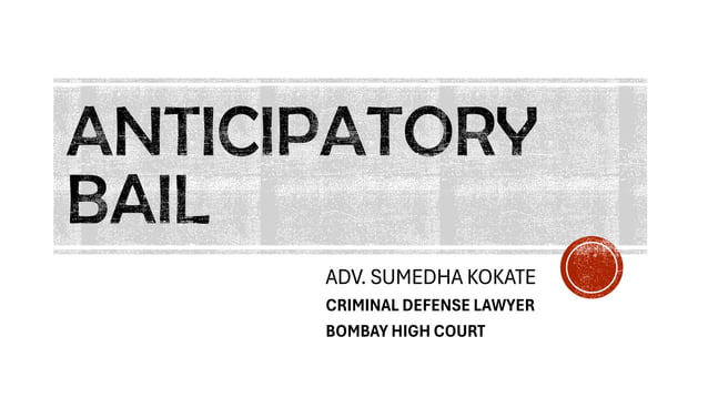 Anticipatory Bail format as per the provisions of the Indian Pinal Code ...