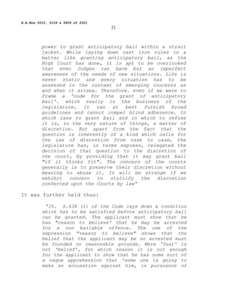 Anticipatory bail order 13 aug-2021 | PDF