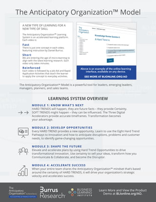 Anticipatory Organization: Accounting and Finance Edition (AOAF) | PDF ...