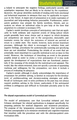 Anticipatory Problem Solving Models For Clinical Practice And Research ...