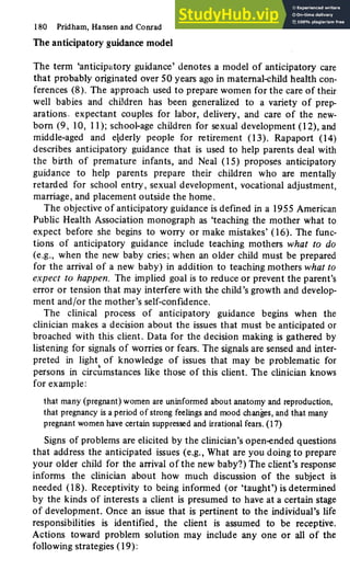 Anticipatory Problem Solving Models For Clinical Practice And Research ...