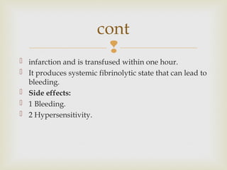 Anticoagulants slides for students and teachers information | PPT