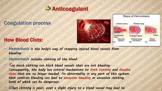 (Anticoagulants / Platelet aggregation inhibitors / Thrombolytic drugs ...