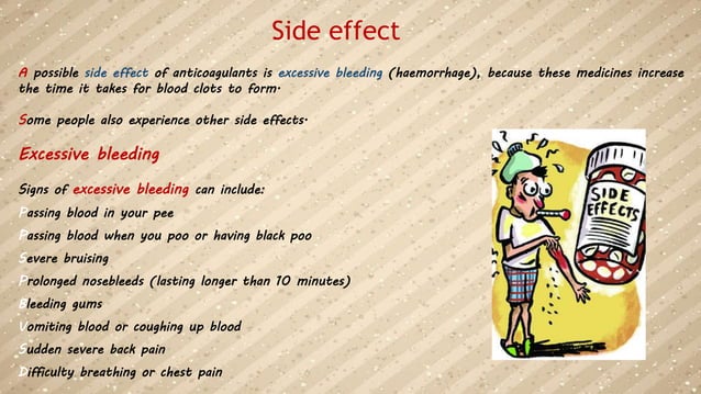 (Anticoagulants / Platelet aggregation inhibitors / Thrombolytic drugs ...