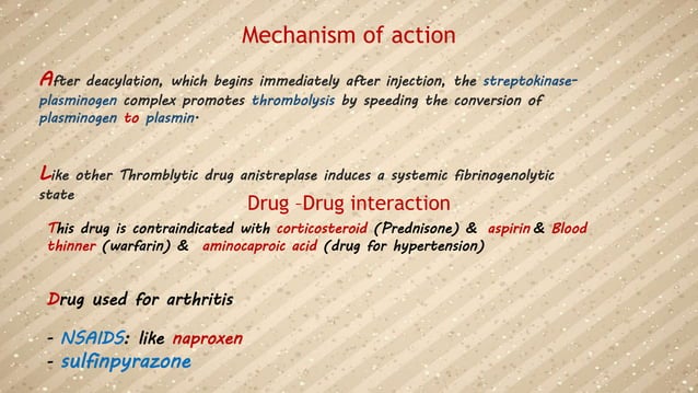 (Anticoagulants / Platelet aggregation inhibitors / Thrombolytic drugs ...
