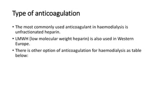 anticoagulant.pptx | First Aid | Injuries