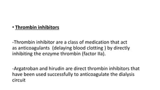 anticoagulant.pptx | First Aid | Injuries